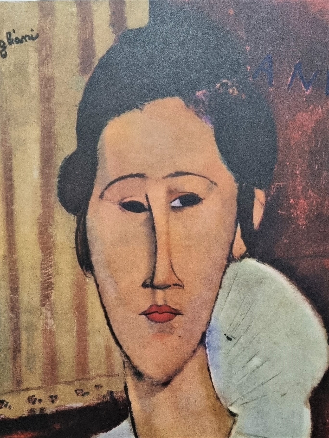 SALE25% Amedeo Modigliani Portrait of Hanka Zborowska 1917 - Etsy UK