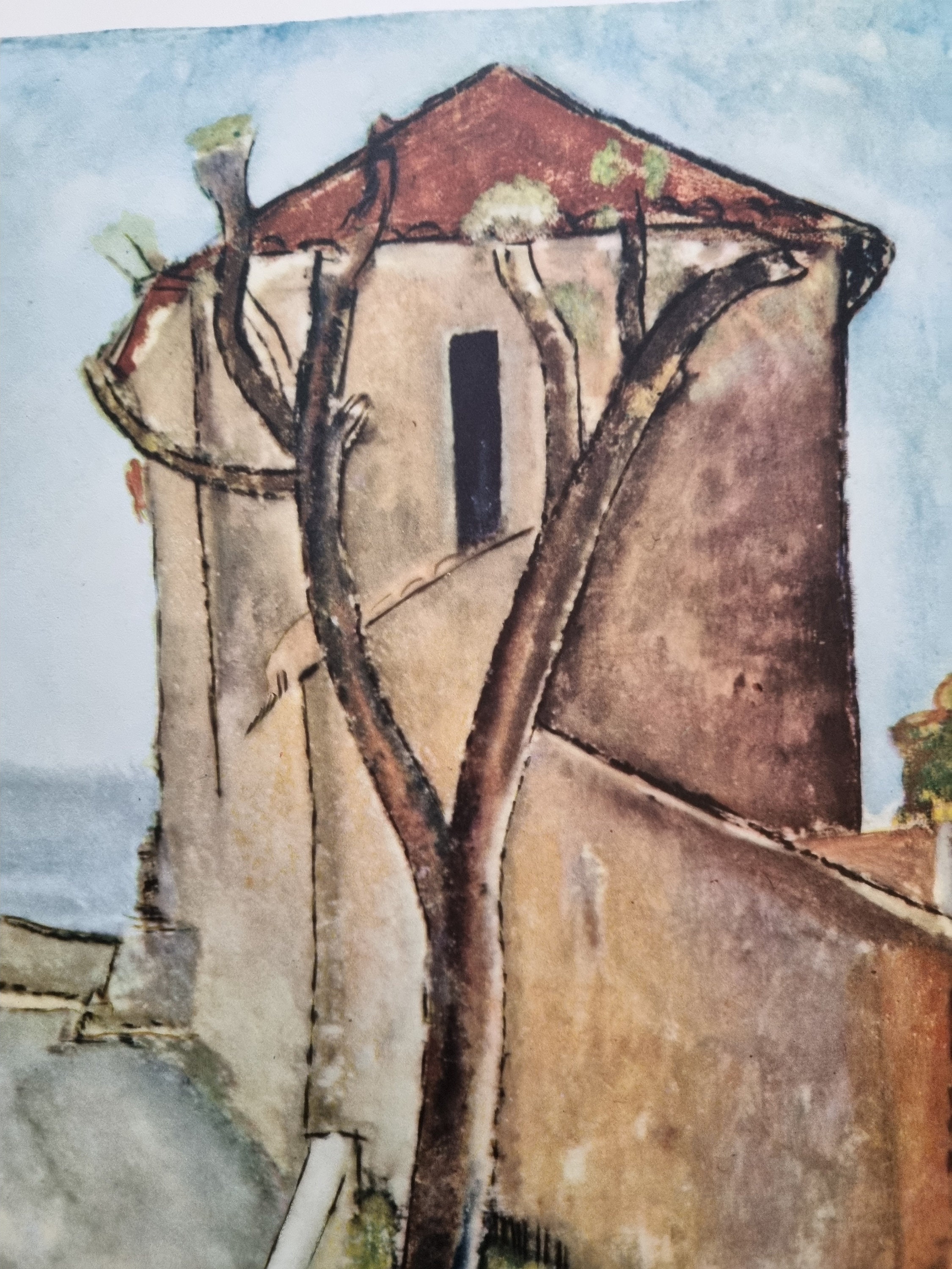 Amedeo Modigliani the Only Landscape Painted by Modigliani Vintage ...