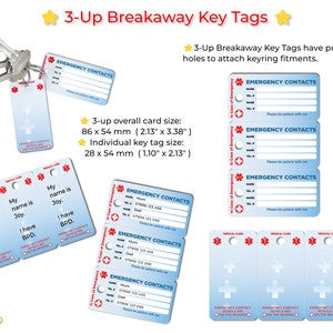 Borderline Personality Disorder BPD Awareness Medical Card Safety ...