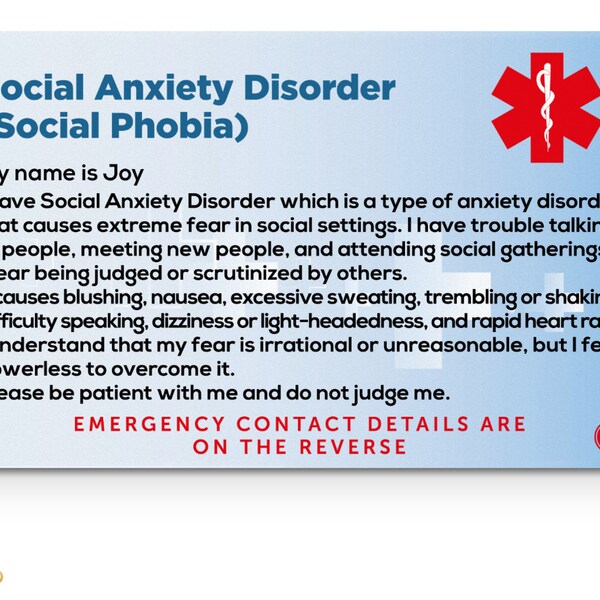 Social Anxiety - Etsy