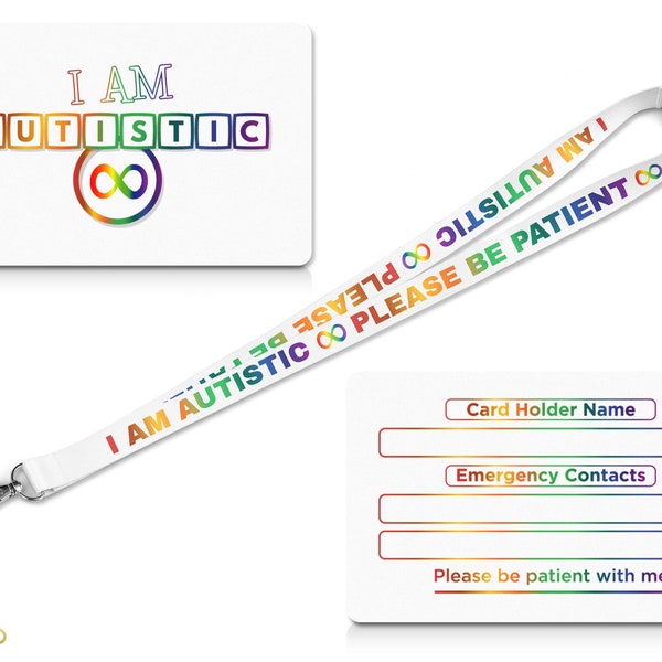 I Am Autistic Card - Etsy