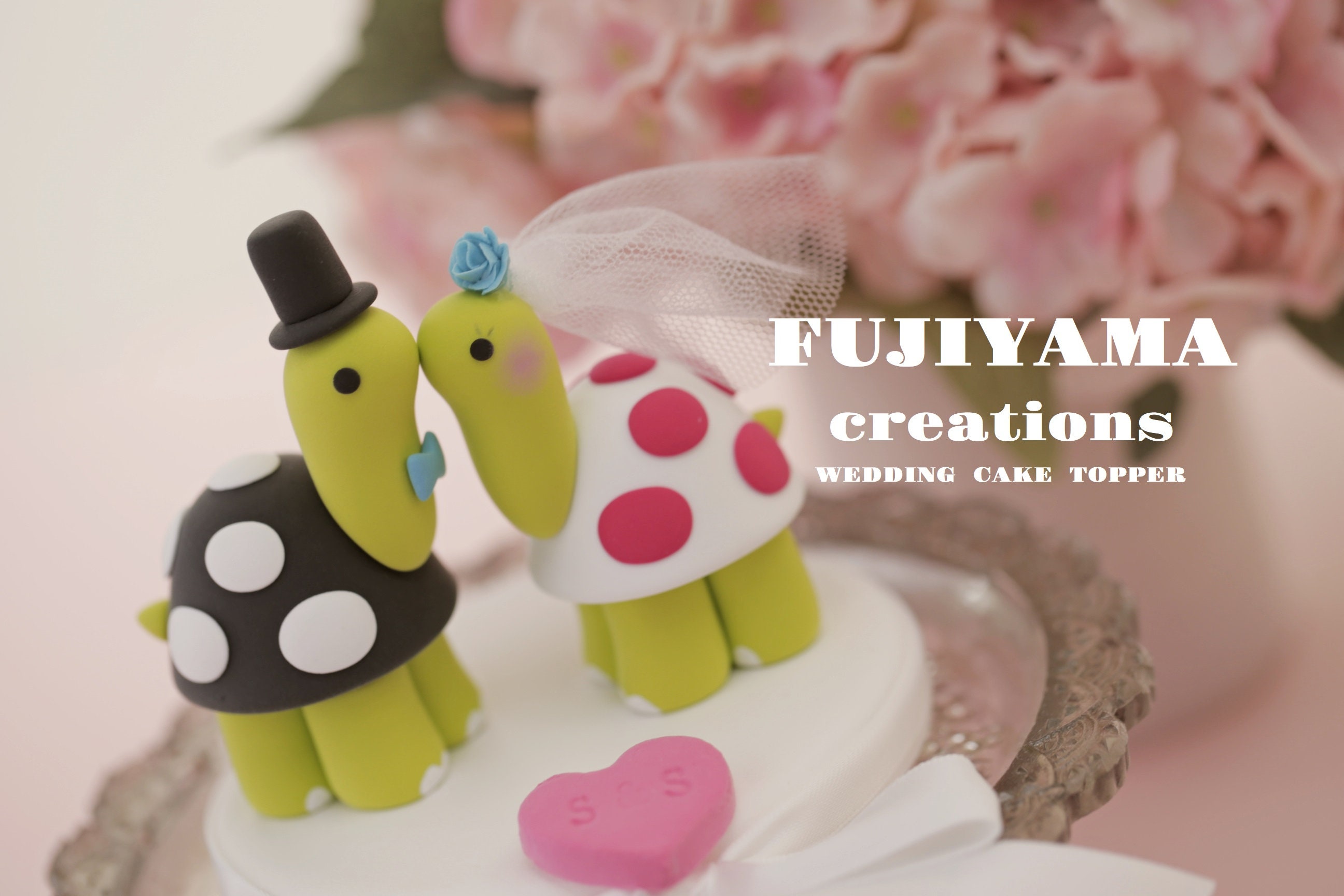 Turtle Wedding Cake Topperocean Theme Wedding Cake | Etsy