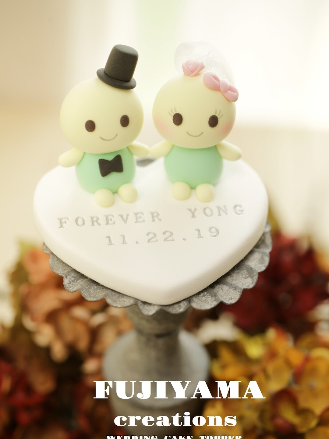 Turtle Wedding Cake Topper,ocean Theme Wedding Cake Topper,,bride and ...