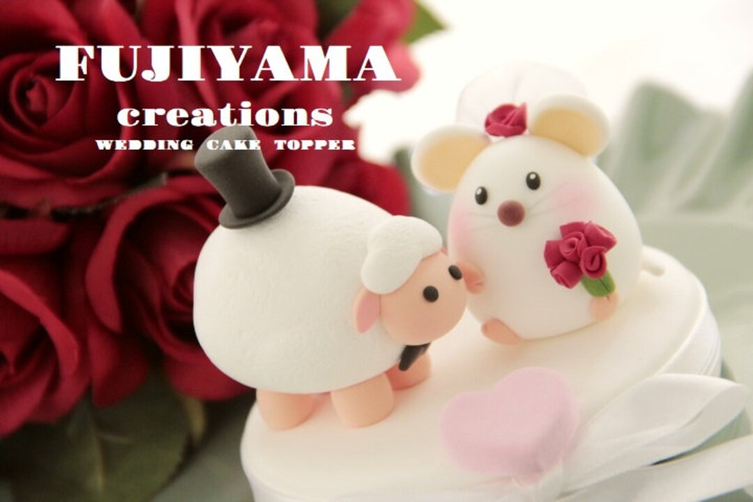 Sheep and Mouse Cake Topper,sheep and Mice Cake Topper,sheep and Rat ...