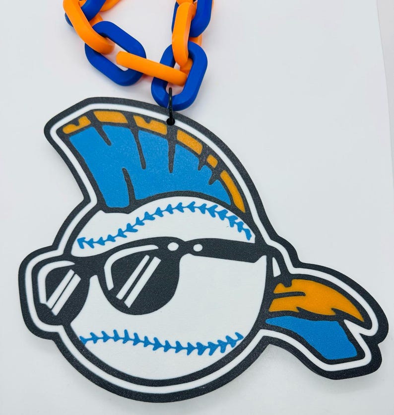Custom Baseball Major League Logo Chains Swag Chains Turnover Chains ...