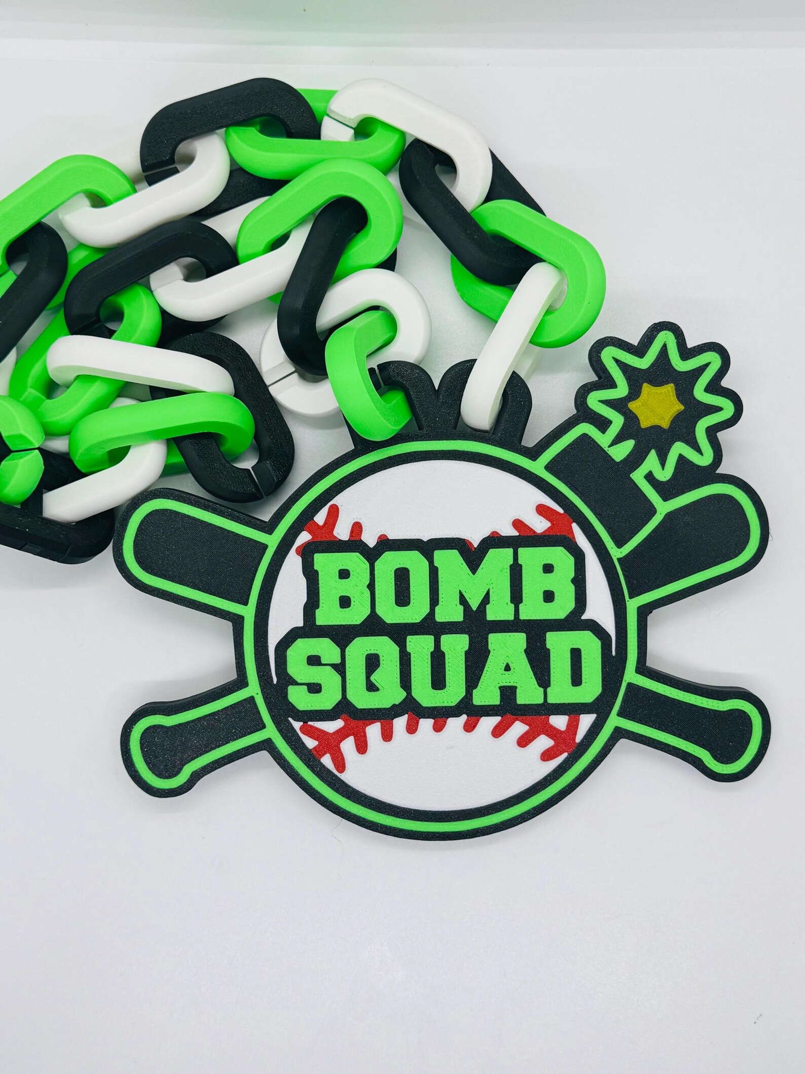 Bombsquad Baseball Swag Chain - Etsy