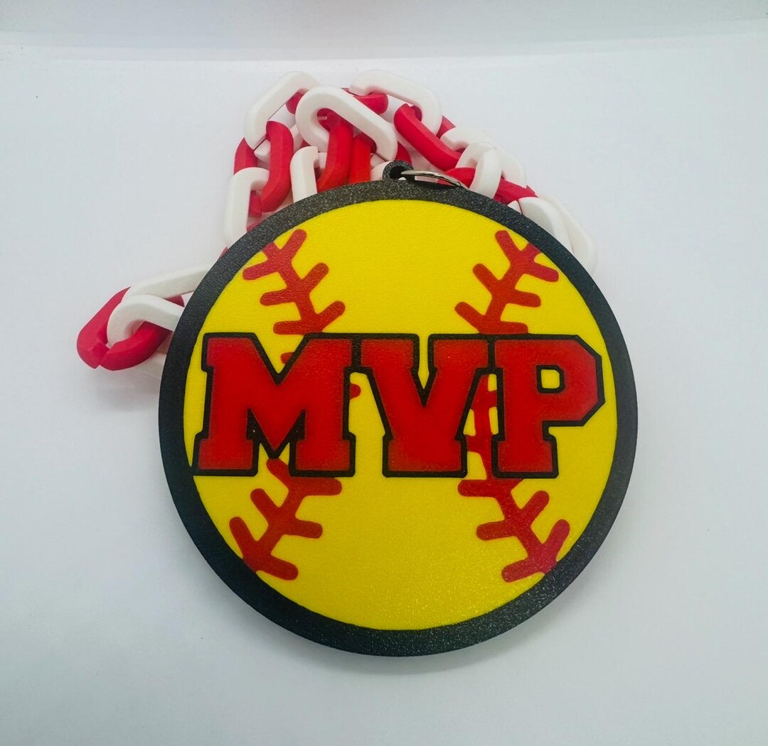 MVP Logo Softball Baseball Chain Custom Logo Chains Swag Chains ...