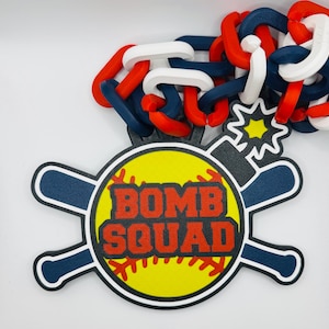 Bombsquad Baseball Swag Chain - Etsy