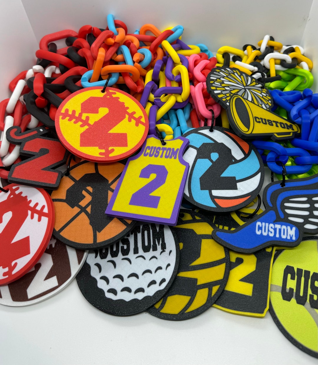 Custom Logo Chains Swag Chains Turnover Chains Home Run Chain Fan ...