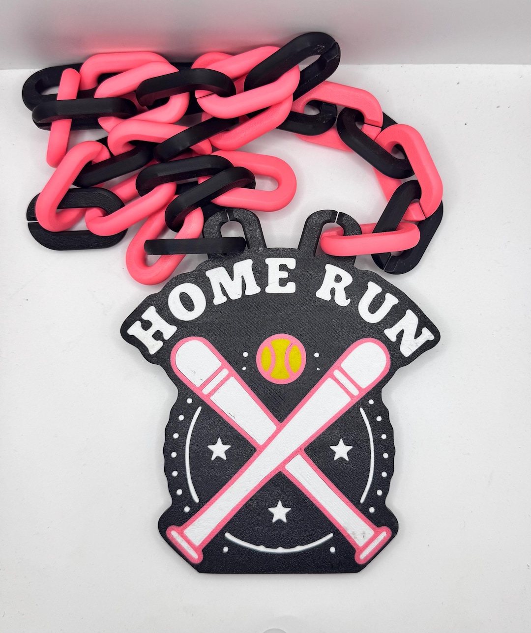Home Run Custom Color Logo Baseball Softball Custom Logo Chains Swag ...