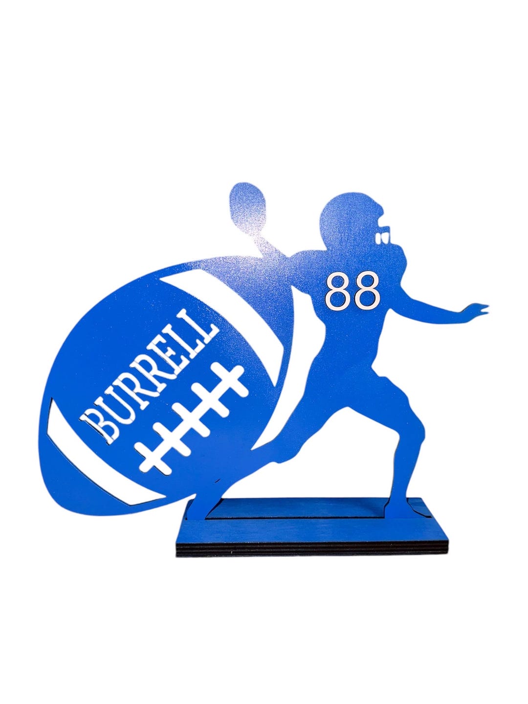 Custom Laser Cut Sign Football Sign for Bedroom - Etsy