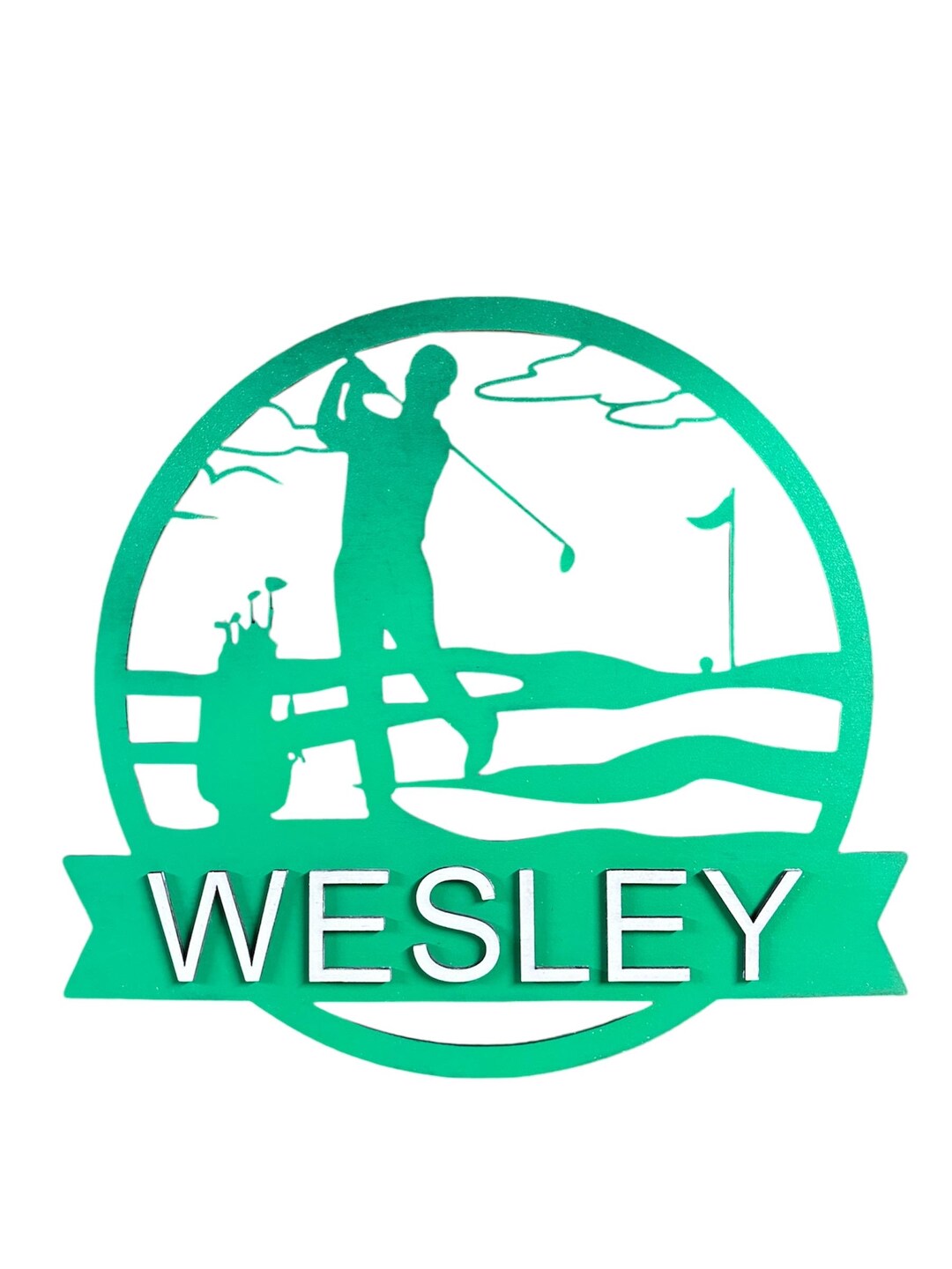Custom Laser Cut Sign Golf Sign for Gift - Etsy