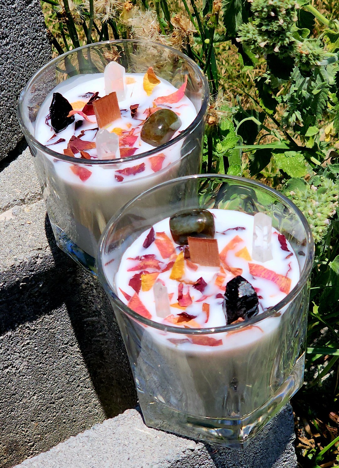 No Negativity Banishment Candle, Crystal, Meditation, Gift for Her ...