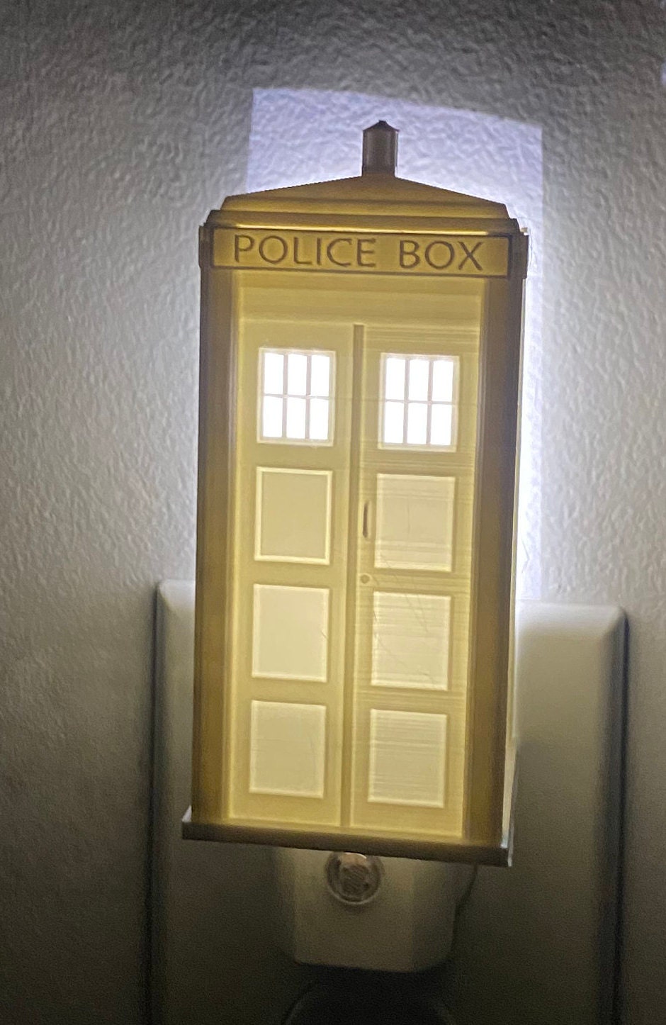 Doctor Who Tardis Night Light - Etsy