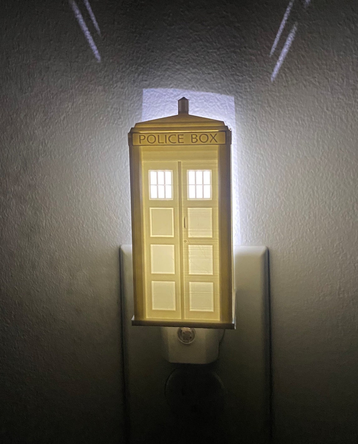 Doctor Who Tardis Night Light - Etsy