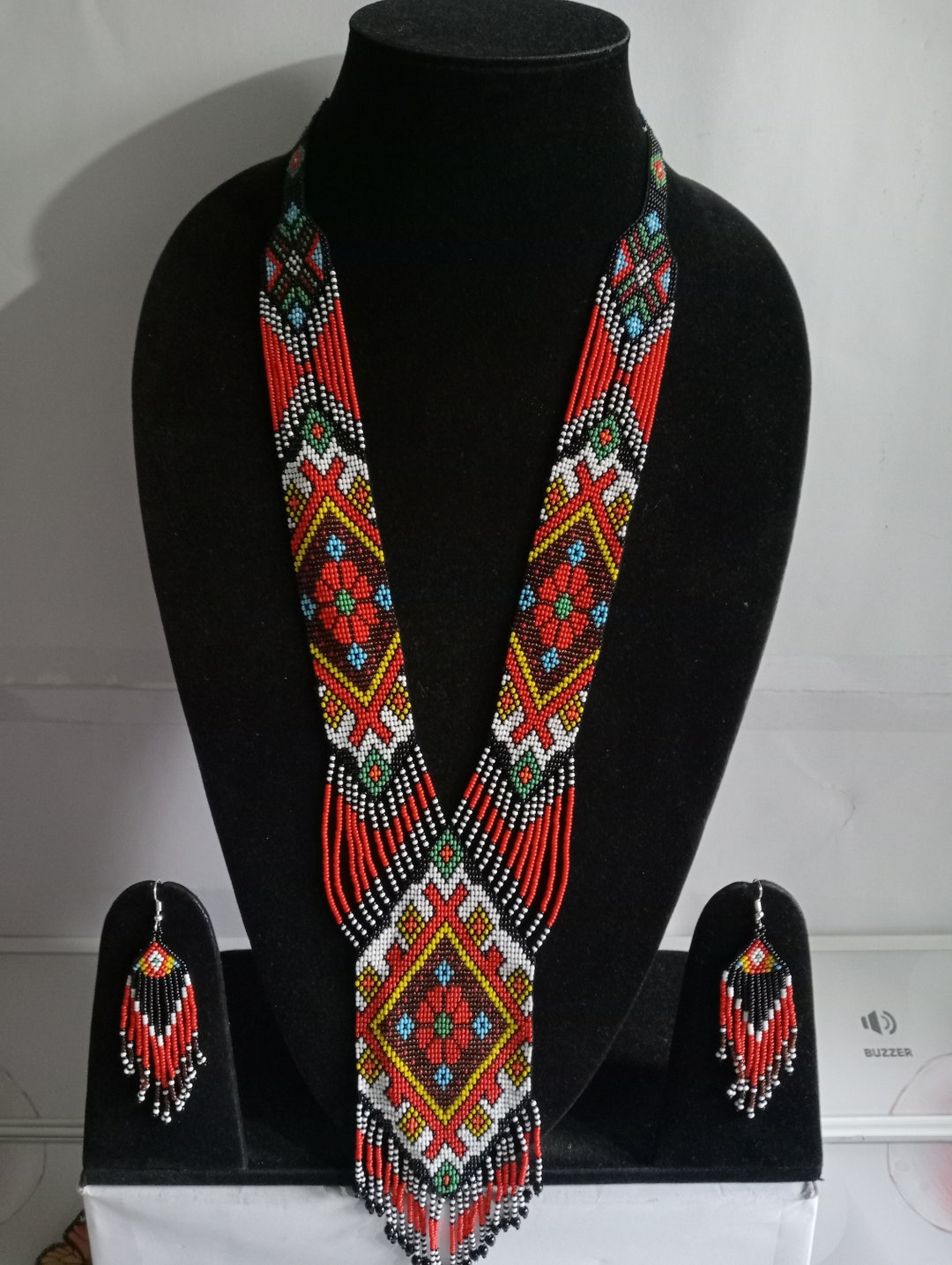 Ukrainian Gerdan,traditional Necklace,beaded Handmade,beaded Necklace ...