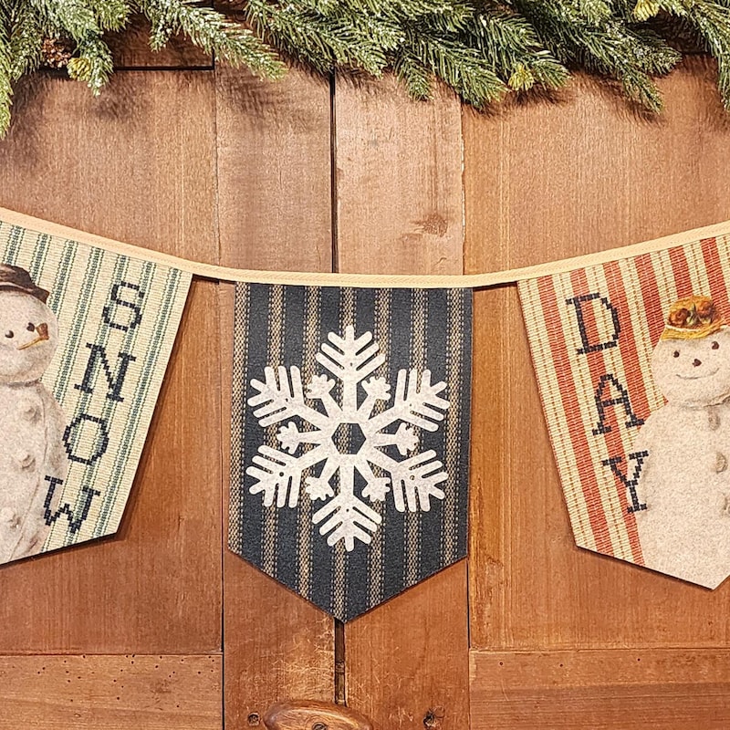 Snowman Banner - Etsy