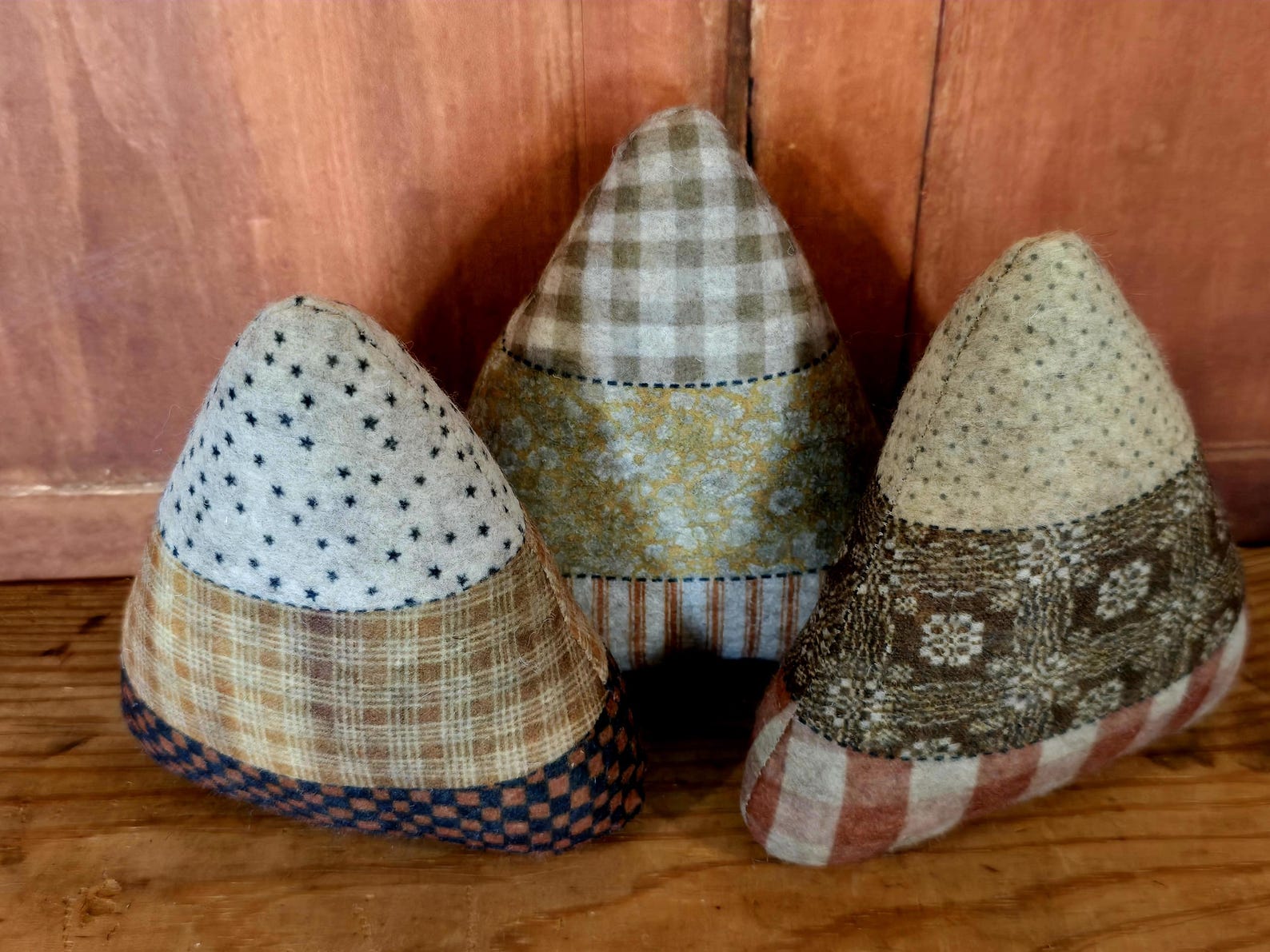 Homespun Candy Corn,candy Corn Bowl Fillers,primitive Candy Corn - Etsy