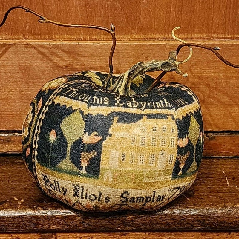 Primitive Pumpkin Pattern - Etsy