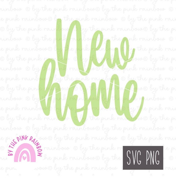 New Home SVG Home SVG Home Cut File New Home Clipart - Etsy