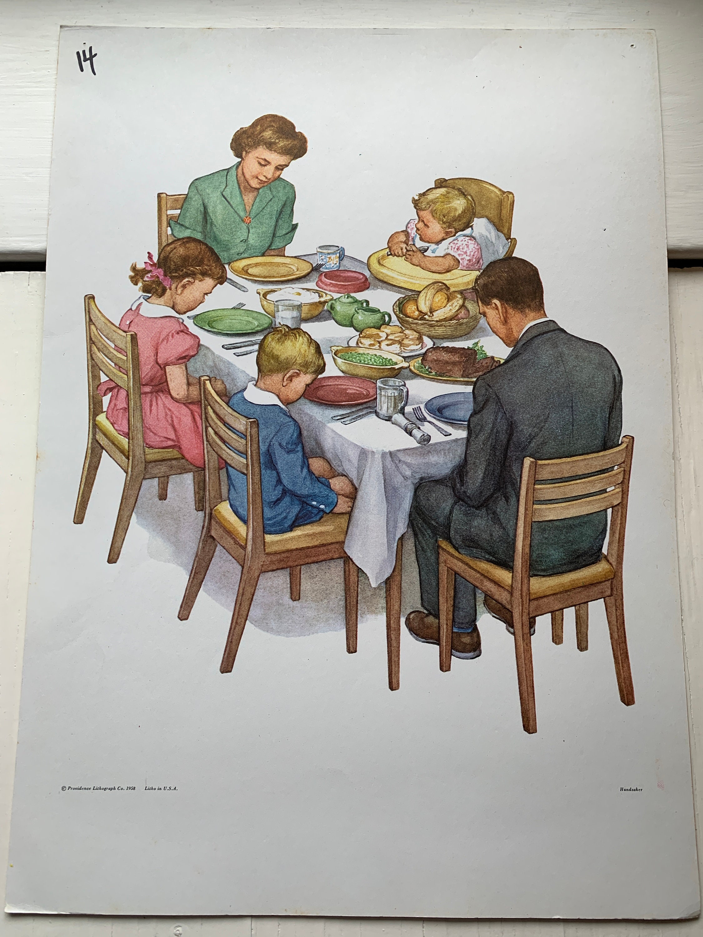 Sunday School Posters Vintage Church 1950s - Etsy
