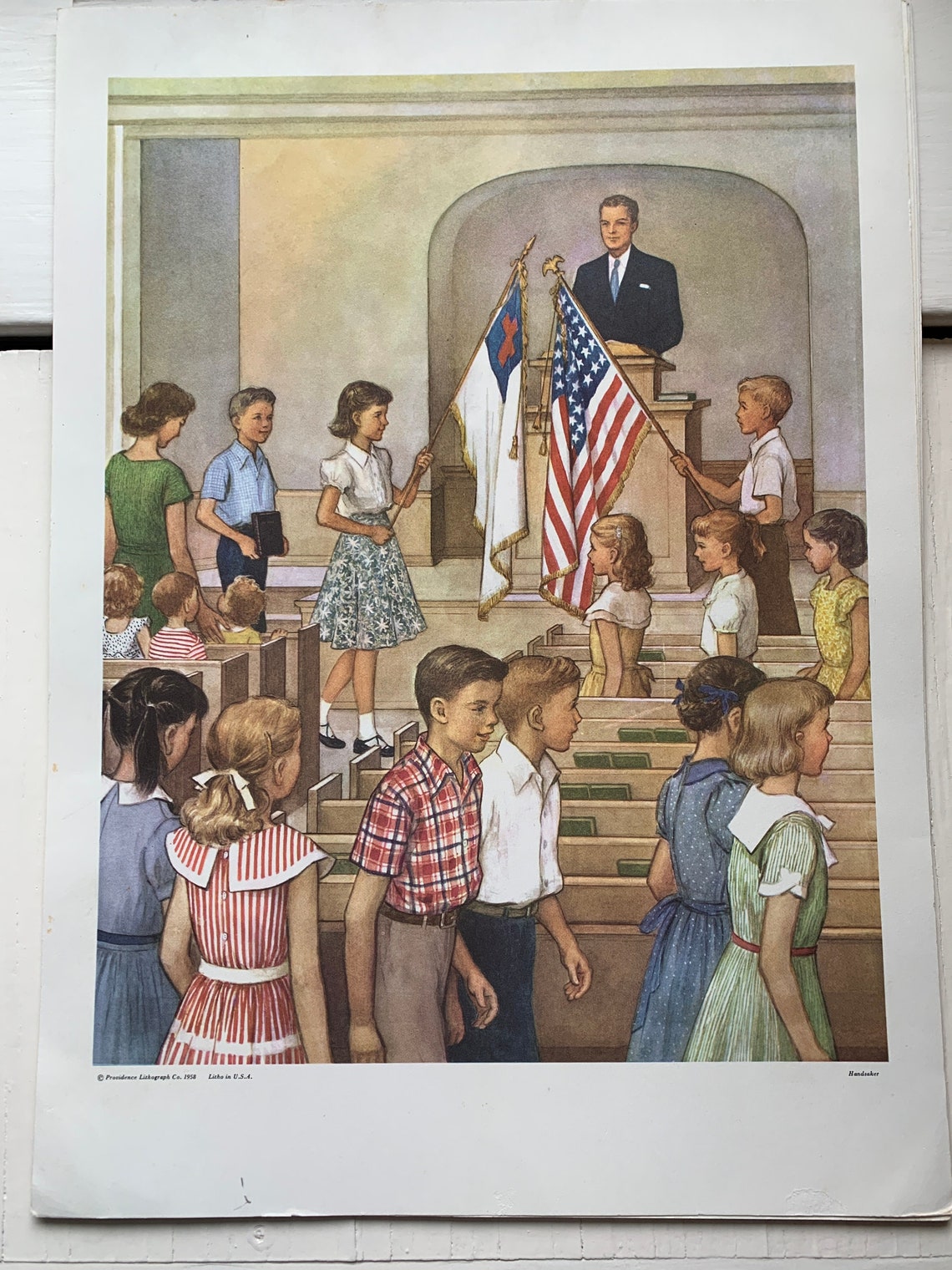 Sunday School Posters Vintage Church 1950s - Etsy
