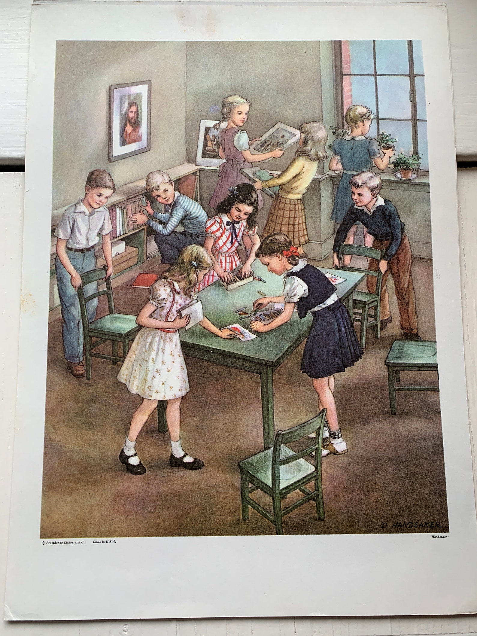 Sunday School Posters Vintage Church 1950s - Etsy
