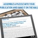 Custom Publication Gift Puzzle Game Research Article Decor Jigsaw Gift ...