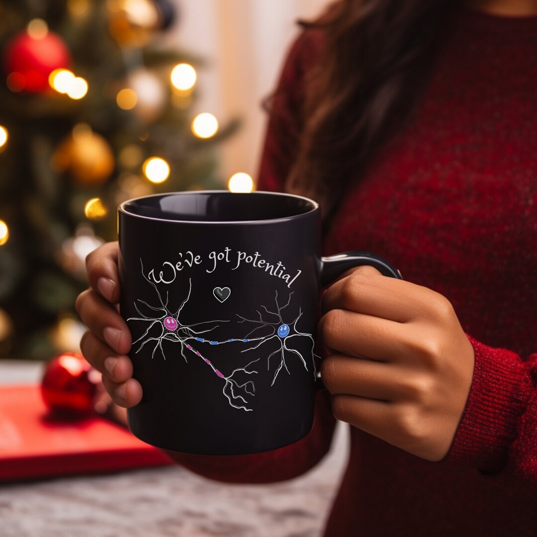 Cute Neurons Couple Gift for Best Friend Neuroscience Lover Boyfriend ...