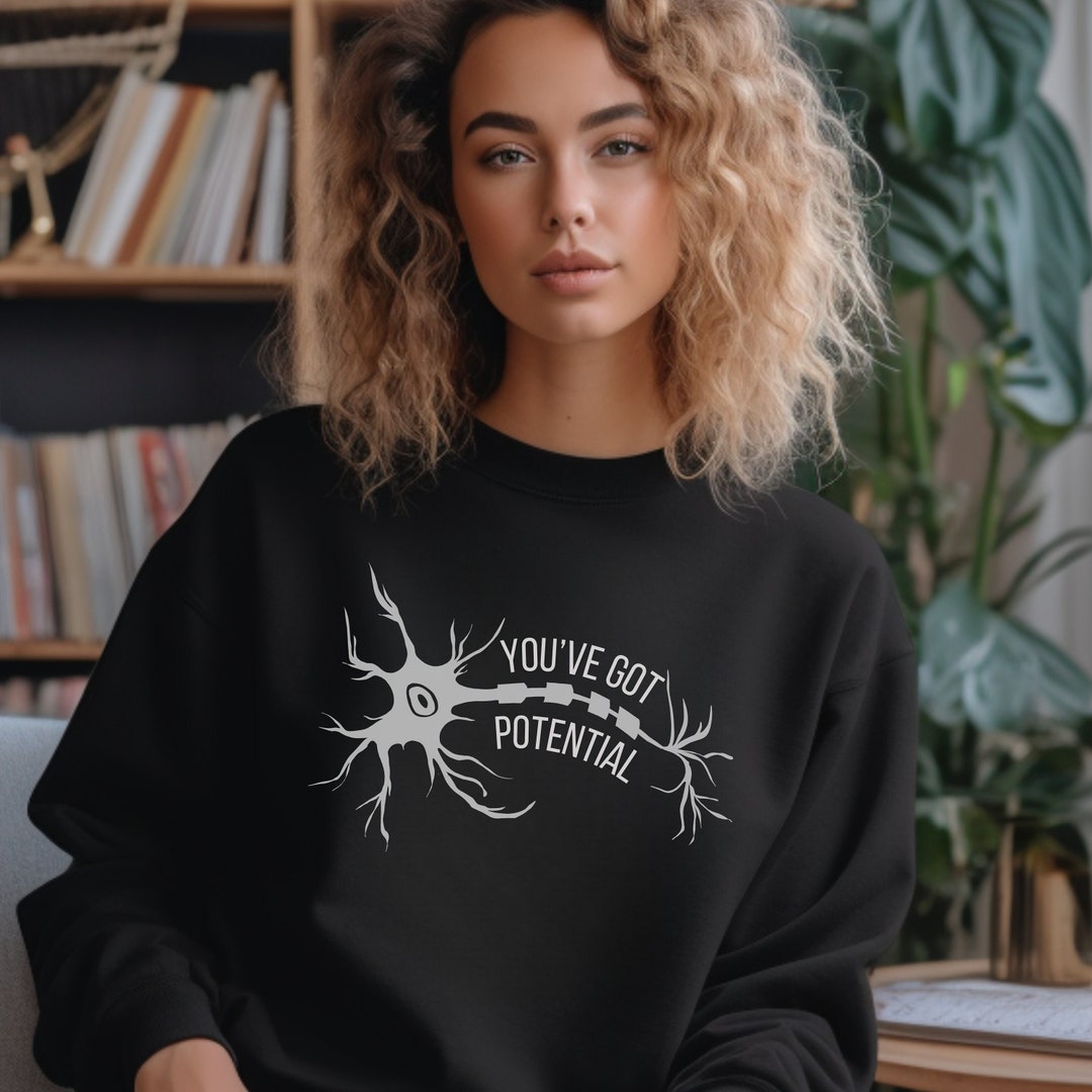 Science Gift for Friend Neuron Sweatshirt for Neurology Doctor Student ...