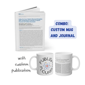 Custom Doctor Journal, Medical Doctor, Phd Student Gift, Research ...