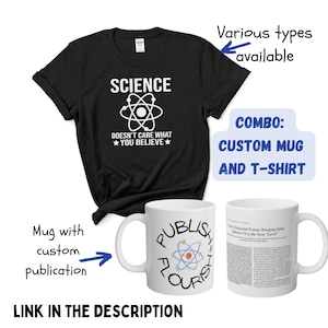 Publication Mug With QR Code, Phd Student Gift, Phd Graduation Gift ...