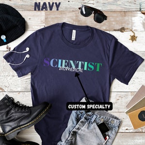 Scientist Custom Shirt, Scientific Research Shirt, Phd Scientist Shirt ...
