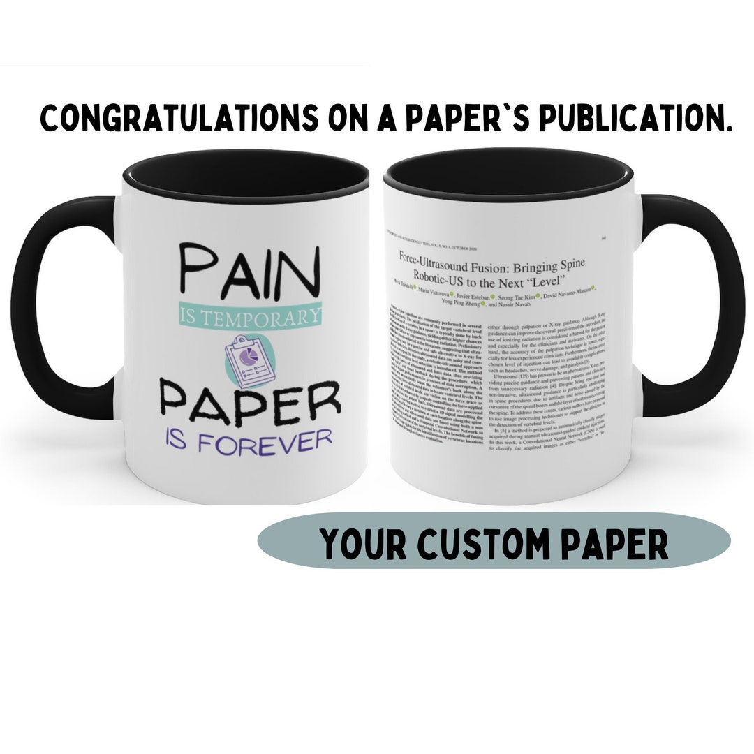 Publication Mug Scientific Journal Paper Phd Mug Phd - Etsy