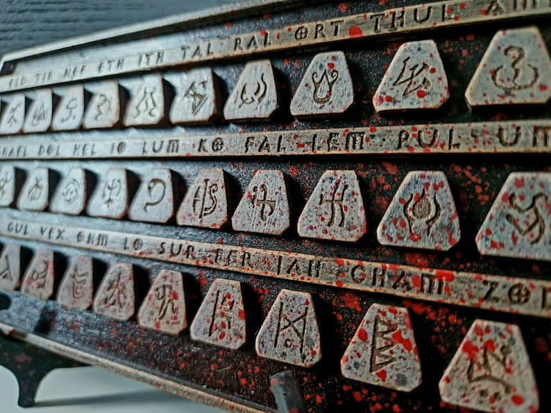 Diablo 2 Plywood Runes Plate / Sign / Laser Cut/ Stand for 3mm, 1.8 ...