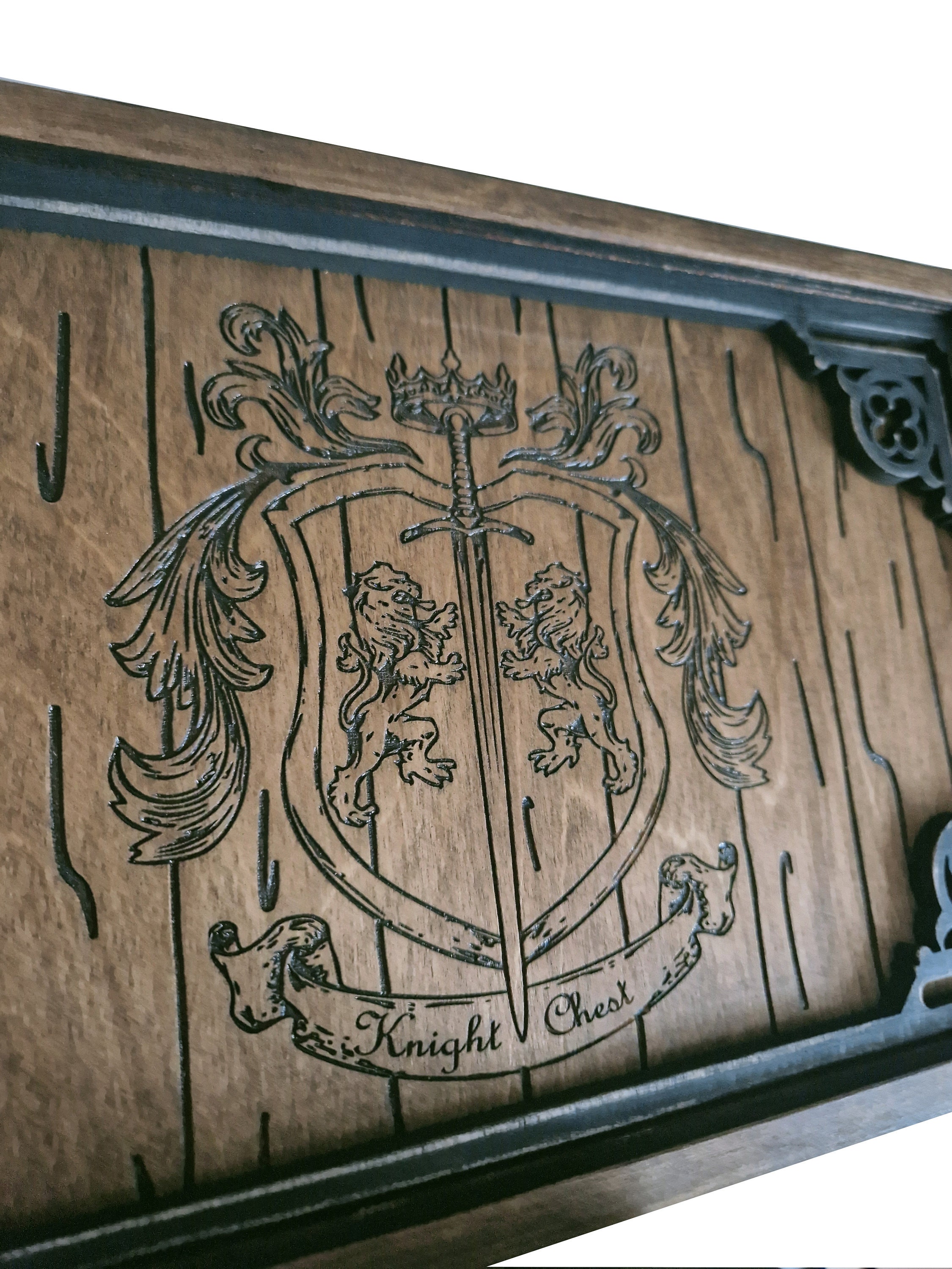 Box 2 / Treasure Chest / Knight Chest / D&D / Dungeons and Dragons ...