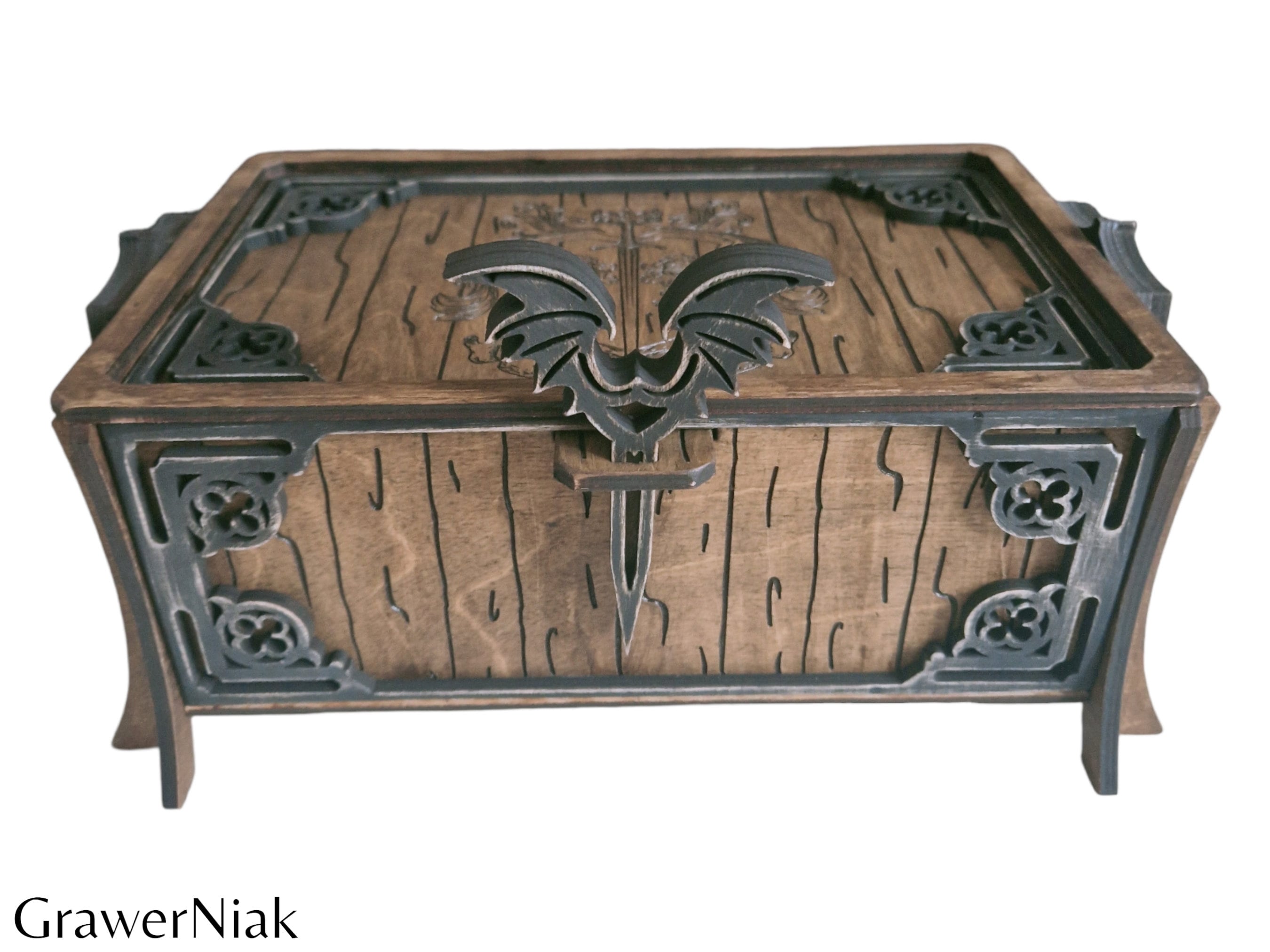 Box 2 / Treasure Chest / Knight Chest / D&D / Dungeons and Dragons ...