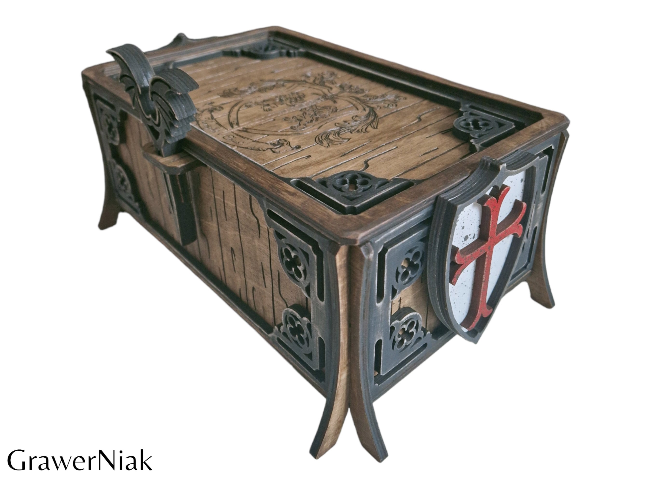 Box 2 / Treasure Chest / Knight Chest / D&D / Dungeons and Dragons ...