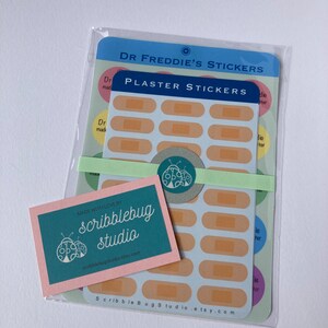 Plaster Stickers for Kids Doctor Set - Plaster Bandaid Stickers for ...