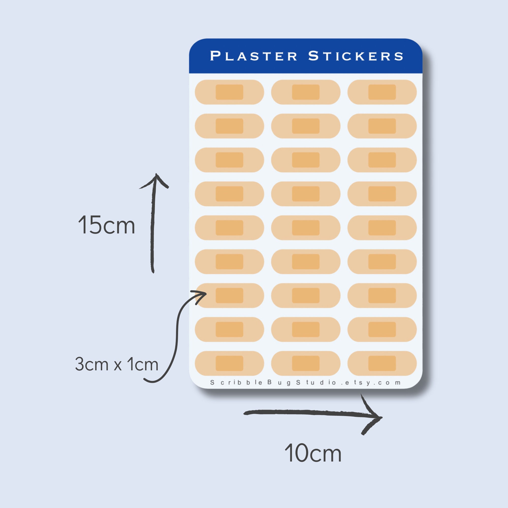 Plaster Stickers for Kids Doctor Set - Plaster Bandaid Stickers for ...