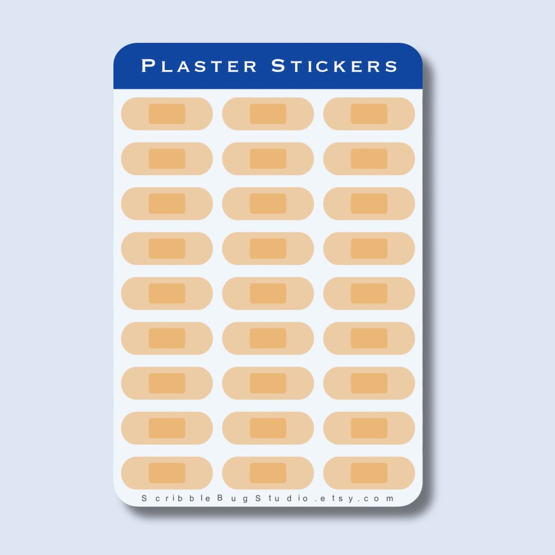 Plaster Stickers for Kids Doctor Set - Plaster Bandaid Stickers for ...