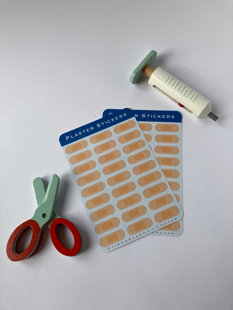 Plaster Stickers for Kids Doctor Set Plaster Bandaid - Etsy