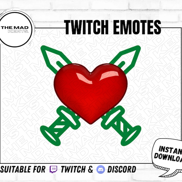 Twitch Mod Badges the Emotes - Etsy
