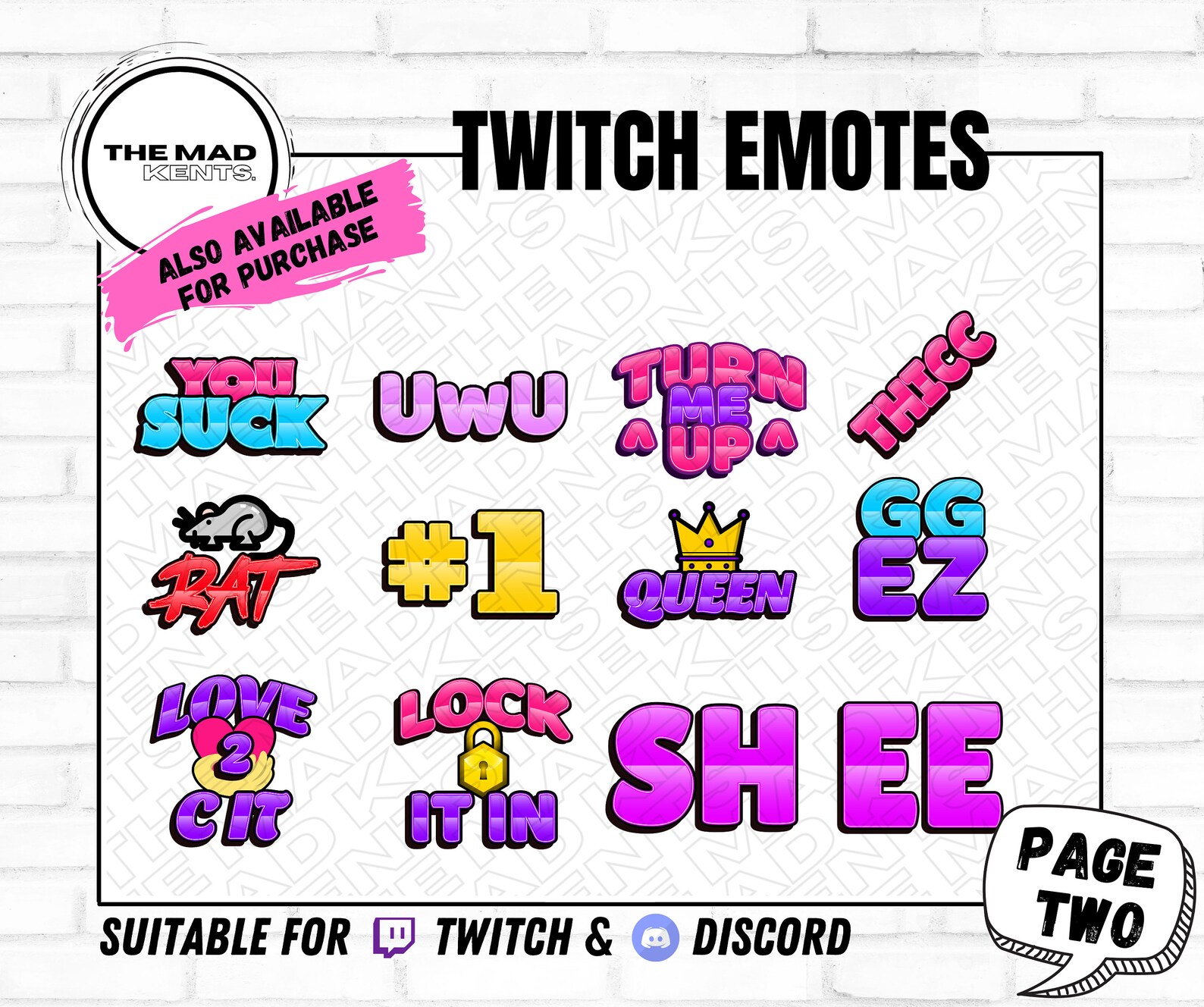 Animated Twitch Emote // LFG / Lets Fking Go / (Download Now) - Etsy UK