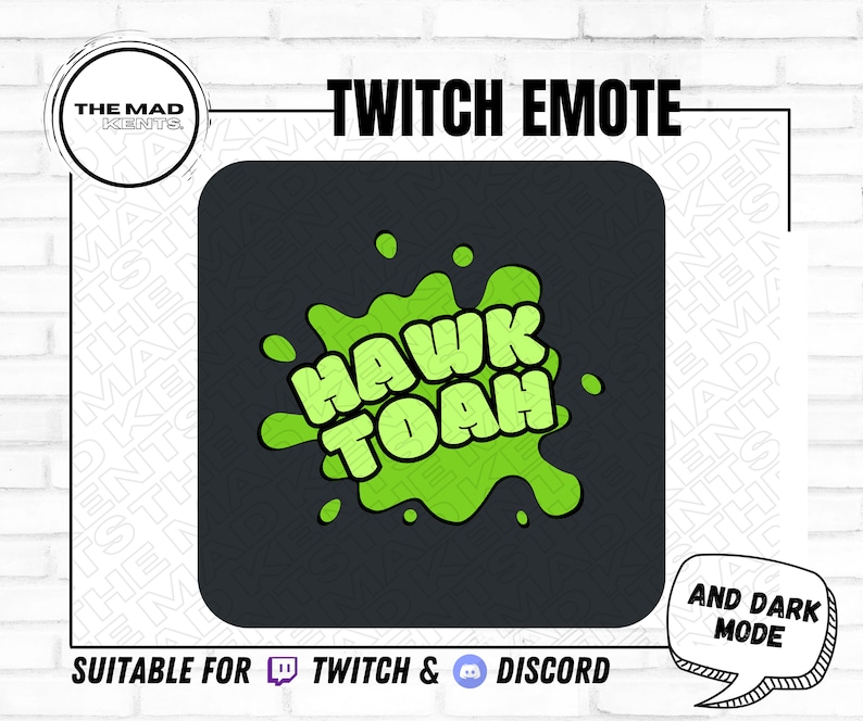 Hawk Toah | Twitch Emote | Youtube Emote | Discord Emote | Streamer ...