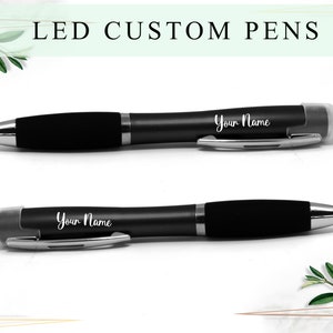 Personalized LED Pen Customized LED Pens With Stylus Custom Name Pens ...
