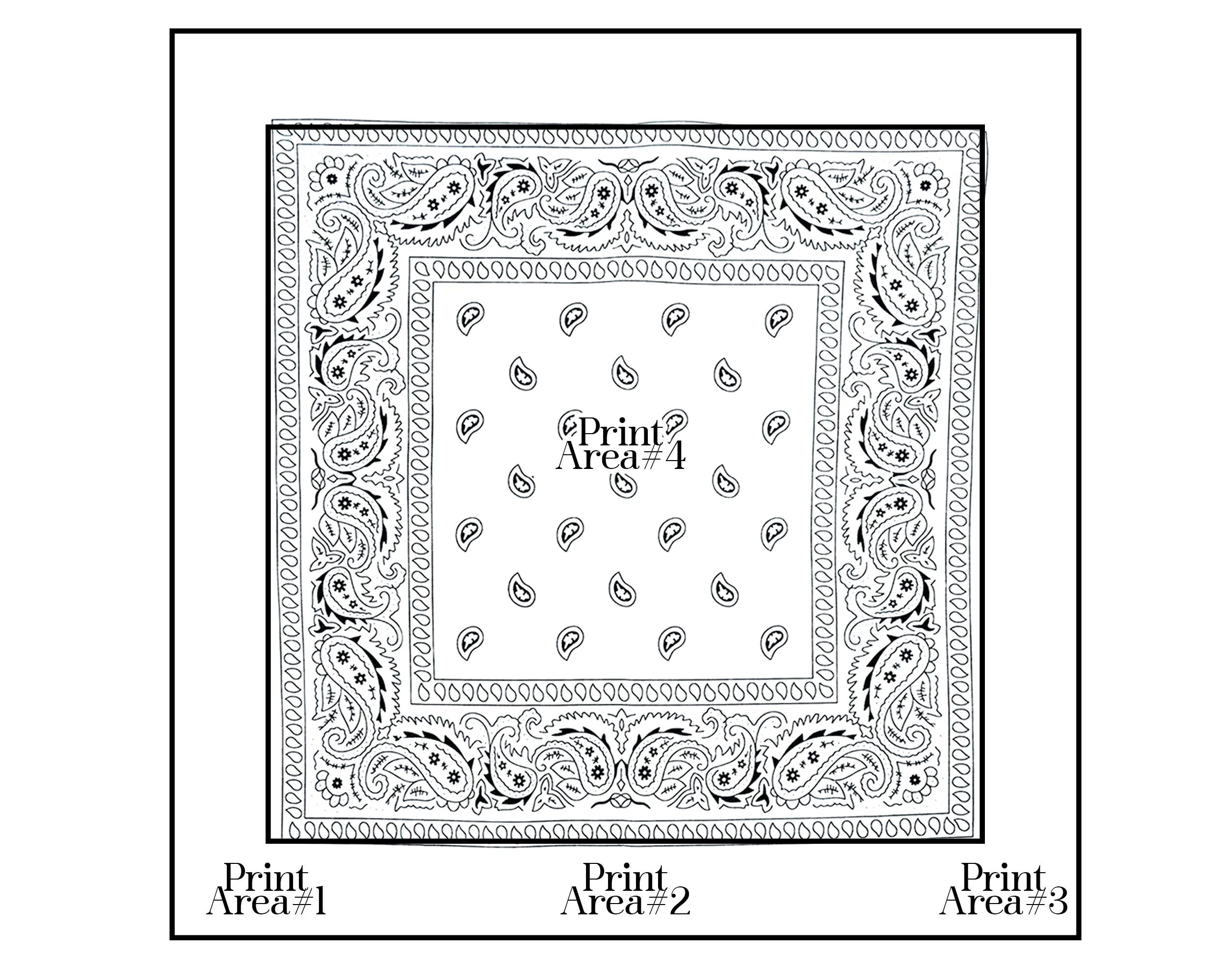 Customizable Bandana Personalized Bandana Custom Bandana Custom Name ...