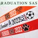 Senior Sashes, Cheer Sashes, Customized Sash for Any Occasion, Glitter ...