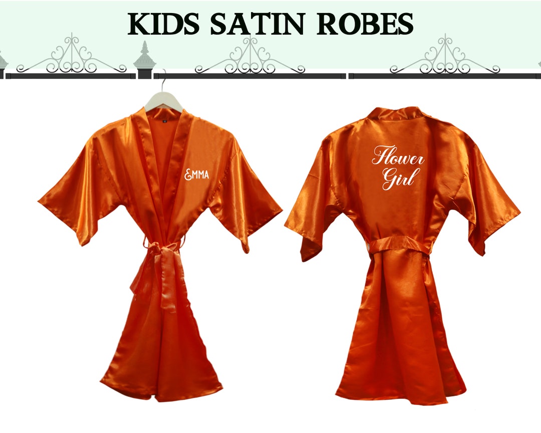 Kids Robe Personalized Robes Customized Robes Custom Robes Custom ...