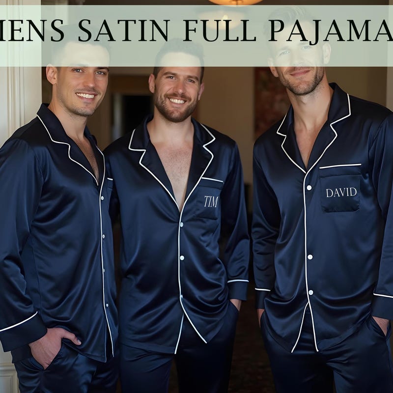 Boyfriend Pajamas - Etsy UK